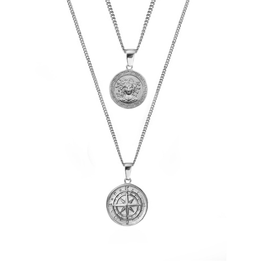 COMPASS x MEDUSA SET (SILVER) – DI VÍOMO
